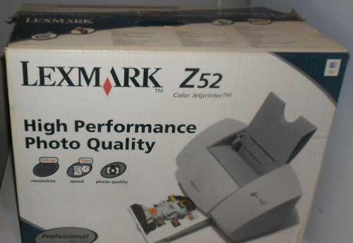 Lexmark Z-52. Принтер для качественной печати
