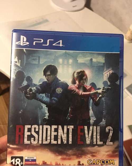 Игра для приставки PS4 Resident evil2