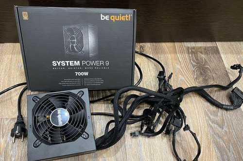 Quite system. Блок питания be quiet! System Power 9 700w. Be quiet 700w. Be quiet s-9 700 w. Be quiet System Power 9 700w фото.