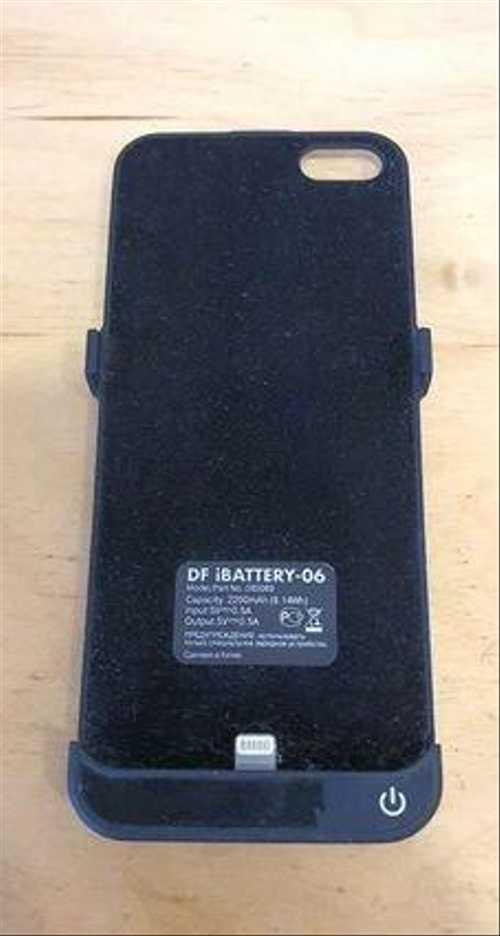 Чехол аккумулятор iPhone 5/5s df ibattery-06