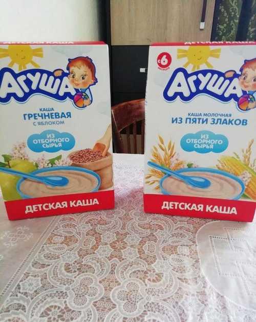 Каши агуша 4шт