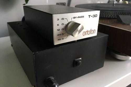 Ortofon T-30 трансформатор для мс картриджей