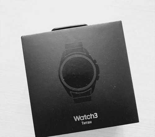 Смарт-часы Samsung Galaxy Watch3 45mm Titanium рст