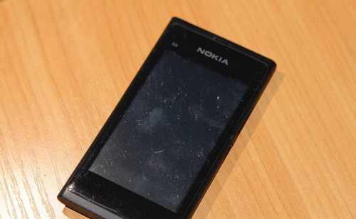 Смартфон nokia n9 черный