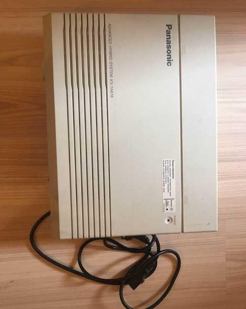 Атс Panasonic kx-ta616