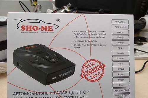 Антирадар sho me signature excellent инструкция