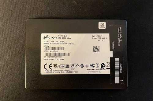 SSD Micron 1tb