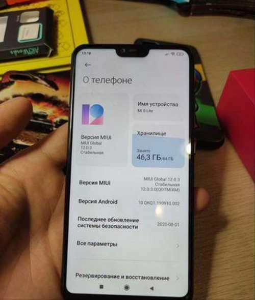 Xiaomi mi8 lite 4/64