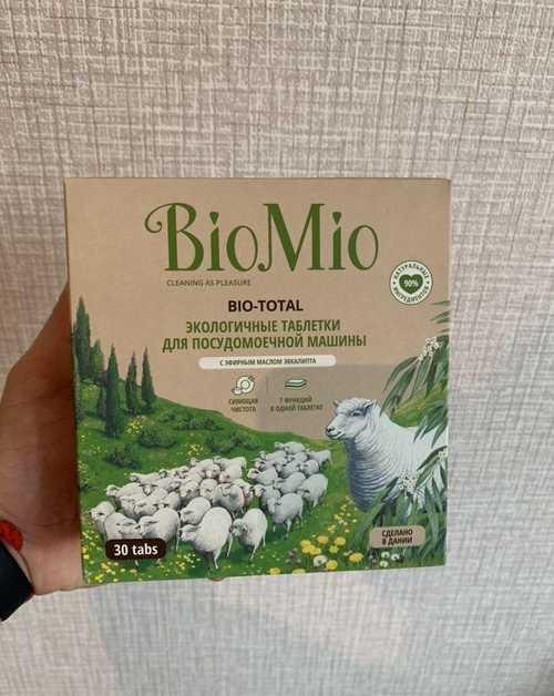 Таблетки Bio Mio для посудомоечной машины
