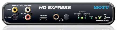 Звуковая карта motu HD express