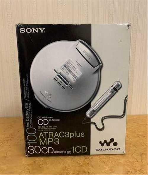Плеер Sony CD-Walkman D-NE920