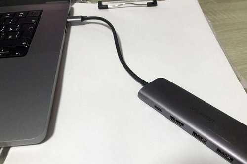 Ugreen USB Type C адаптер/хаб/разветвитель
