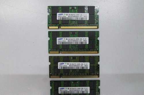 Память для ноутбука Samsung sodimm DDR2 PC2-6400