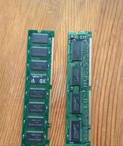 Оперативная память DDR1 и sdram