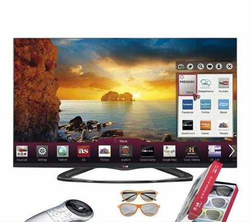 Телевизор LG47LA660 3D, smart, Wi-Fi