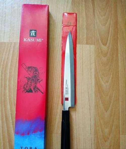 Нож для суши 24 см kasumi tora
