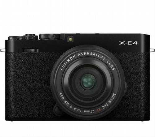 Fujifilm XE4 KIT 27MM black(новой-гарантия)