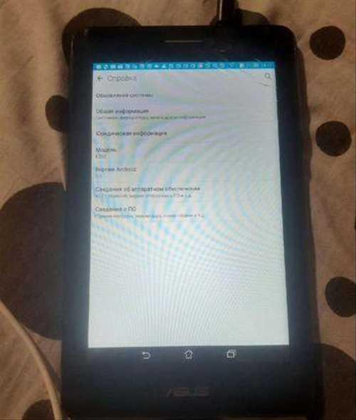 Планшет Asus wifi и сим