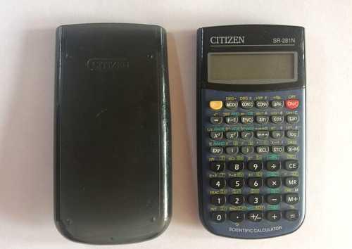 Калькулятор Citizen/Ситизен + запасная батарейка
