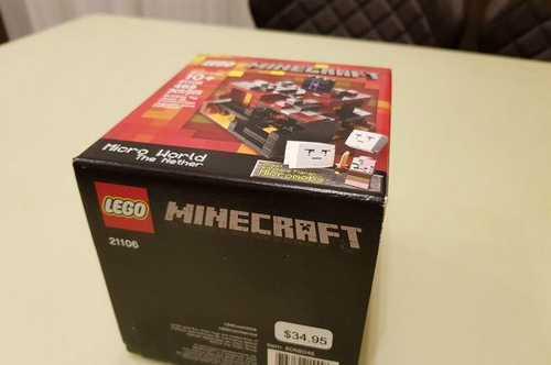 Lego Minecraft 21106 MicroWorld The nether - новый