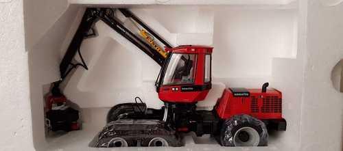 Лесозаготовщик. Модель коллекционная komatsu Fores