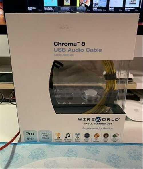 Wireworld Chroma 8 USB 2.0 A-B 2 метра