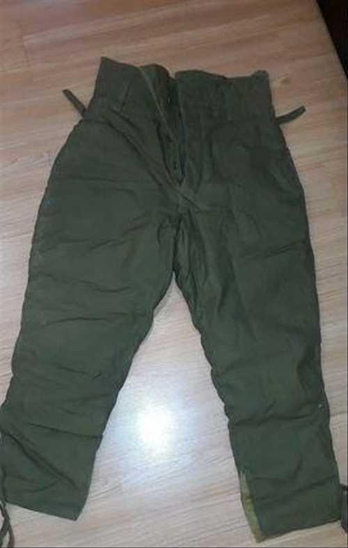 Военные ватные штаны
