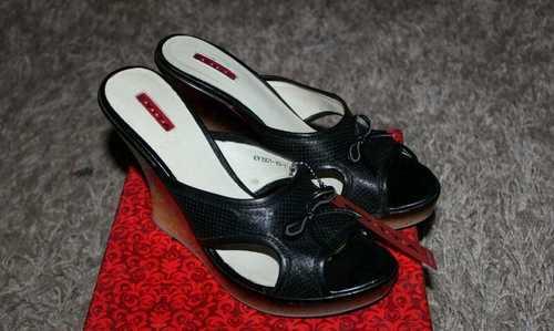 Сабо Evita р39(26см) новые кожа