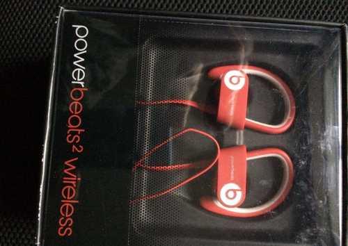 Новые Powerbeats 2 Wireless Red