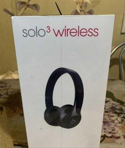 Беспроводные наушники Beats Solo 3 Wireless Black