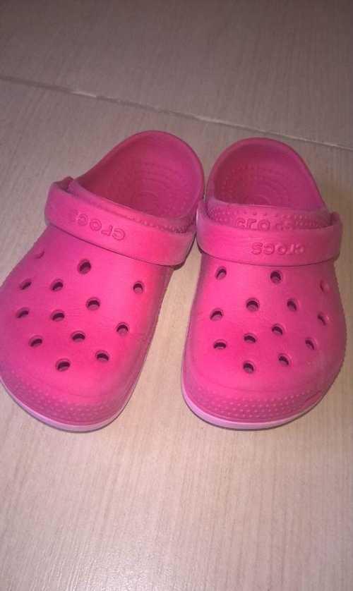 Кроксы crocs для девочки C8-9