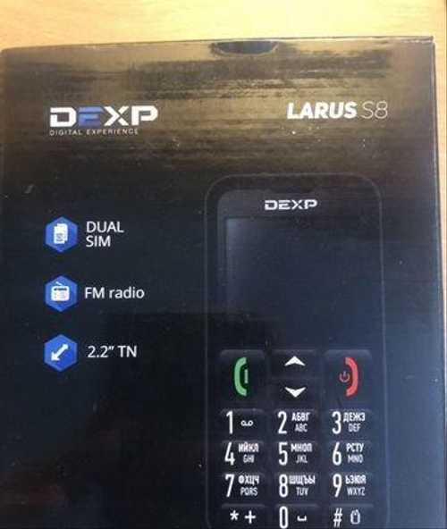 Телефон dexp larus S8