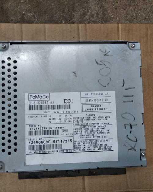 Чейнджер CD Changer Volvo XC60 XC70 31328067