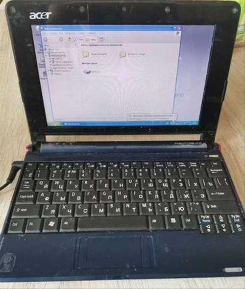 Ноутбук aser aspire one