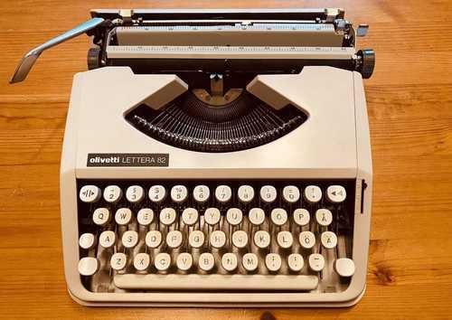 Печатная машинка Olivetti lettera 82