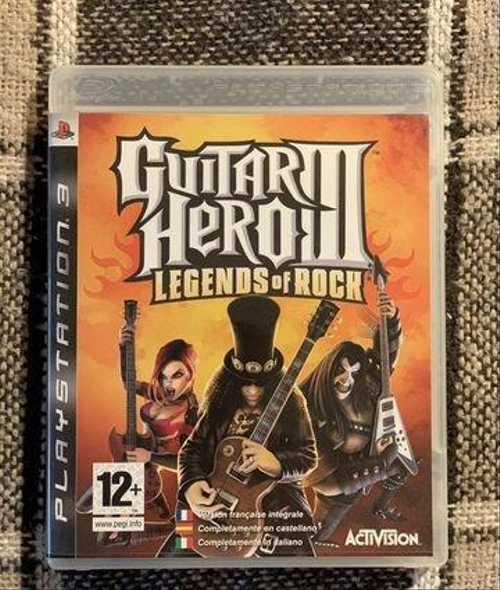 Guitar Hero 3 Legends of Rock PS3