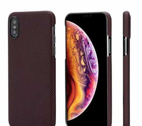Чехол pitaka MagEZ Case для iPhone Xs красный