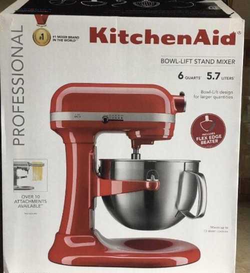 Планетарный миксер red evolution 538. Kitchenaid professional 5.7 л. Миксер премиум для Ангелина.