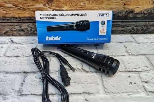 Проводной микрофон для караоке BBK новый