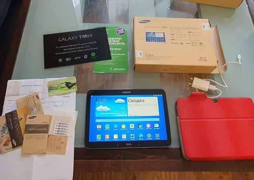 Планшет Samsung Tab3 10.1 GT-5200 3G+WIFi Комплект