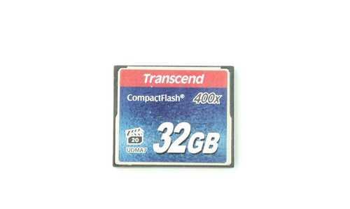 Карта памяти cf 32gb 400x transcend