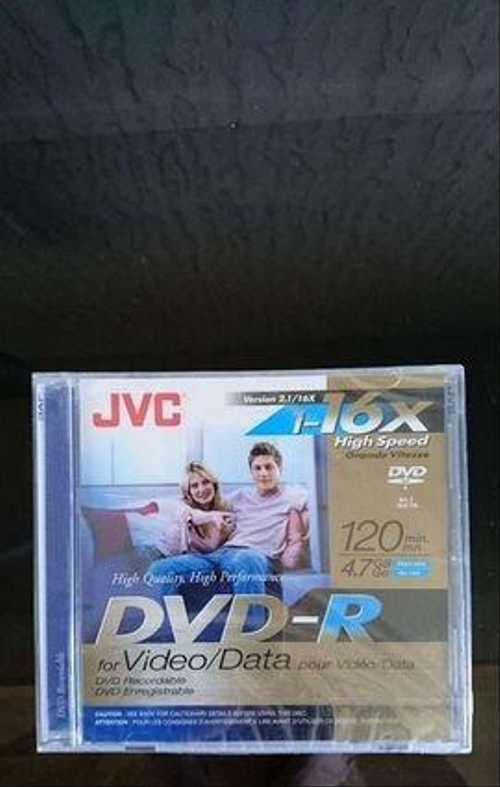 Новая болванка JVC DVD-R