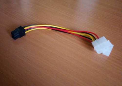 Переходник 2molex/6pin