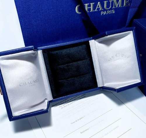 Коробка Chaumet для обручальных колец