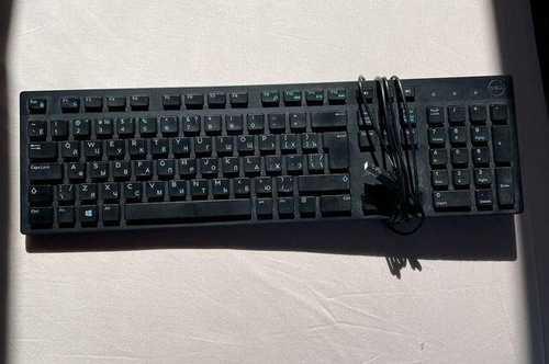 Клавиатура dell KB216, USB, черный