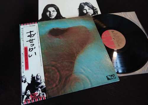 Pink Floyd - Meddle 1971 (1974) Japan EX/EX Bookle