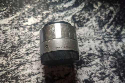 Sigma 19mm 2.8 DN Sony E