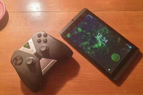 Планшет nvidia Shield с оригинальным геймпадом