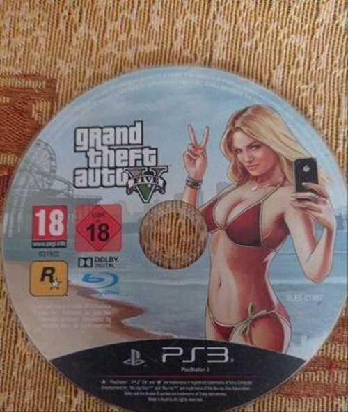 GTA 5 - диск PS3 (лицензия)