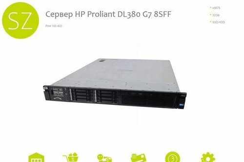 Cервер HP Proliant DL380 G7 8 SFF(x5675.32Gb)